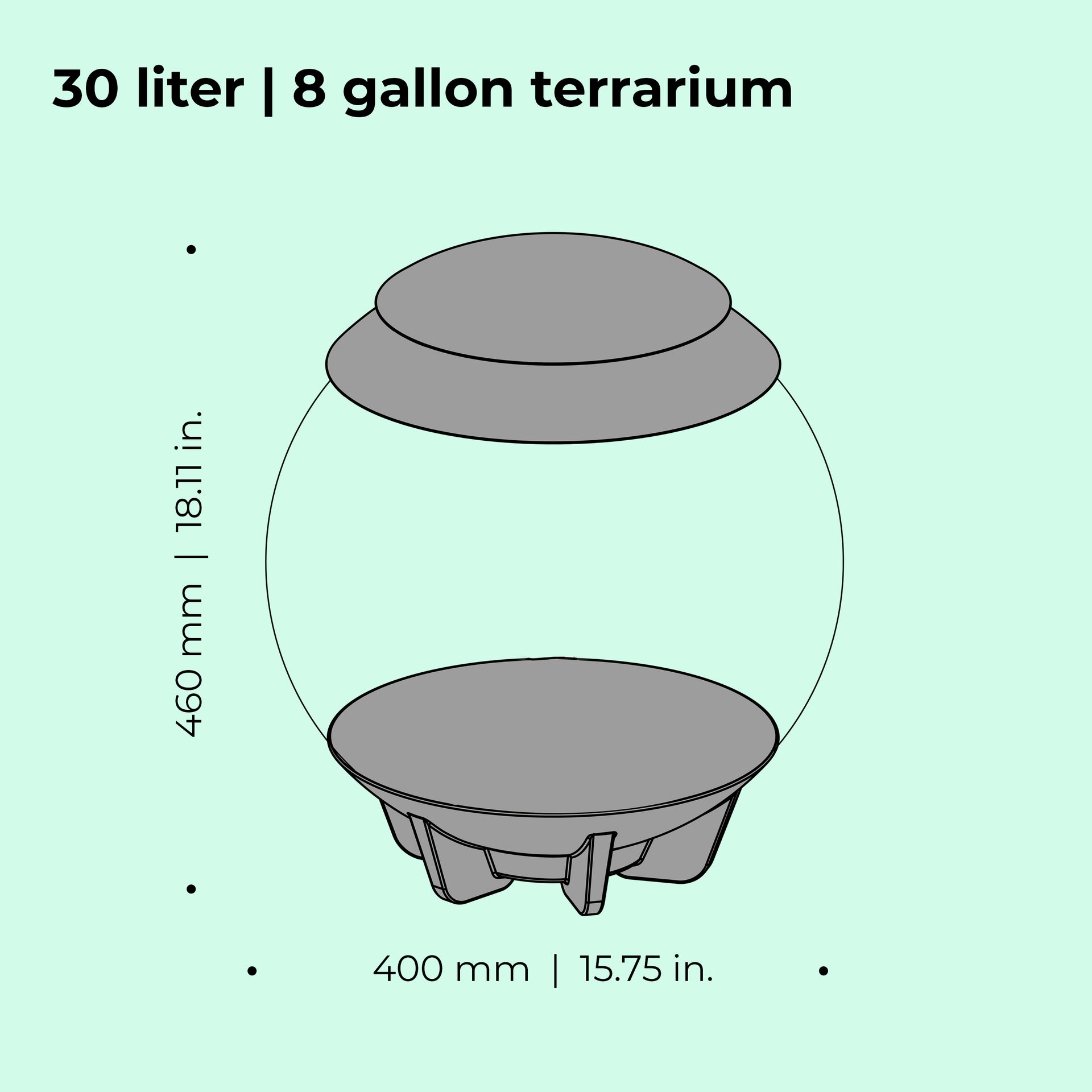 Air 30 Terrarium for Vibrant Plant Life | biOrb US